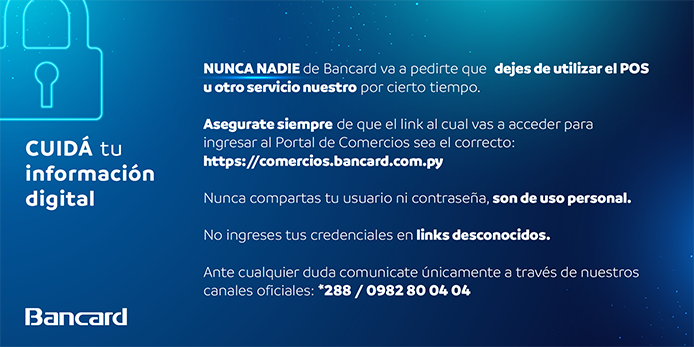 Bancard - Bienvenidos